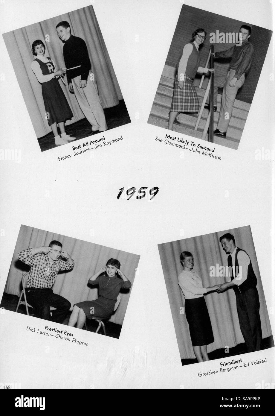 The 1959 Aurean yearbook from Richfield High School highlights student ...