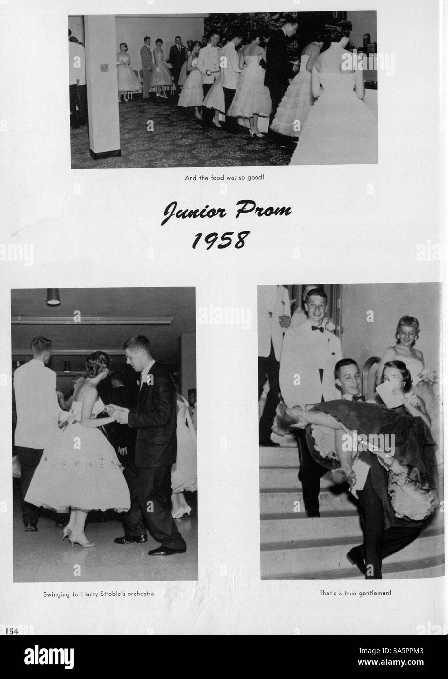 This 1959 aurean yearbook captures student portraits hi-res stock ...