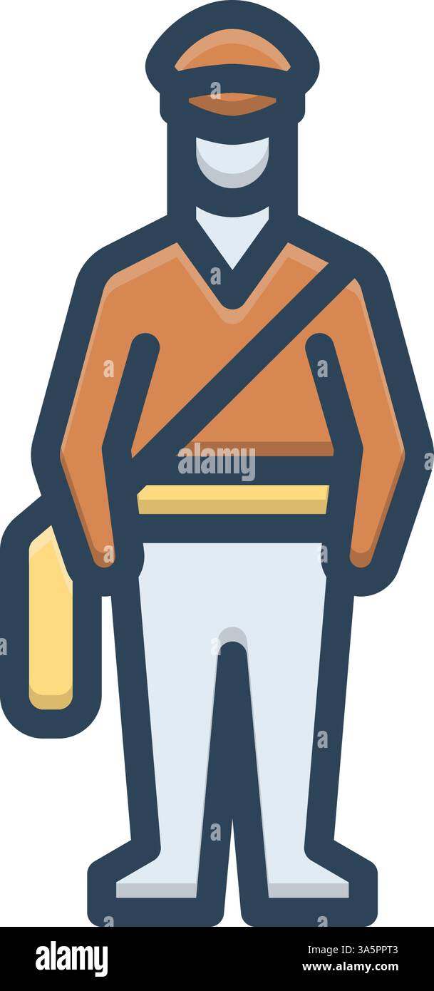 The postman logo Cut Out Stock Images & Pictures - Alamy