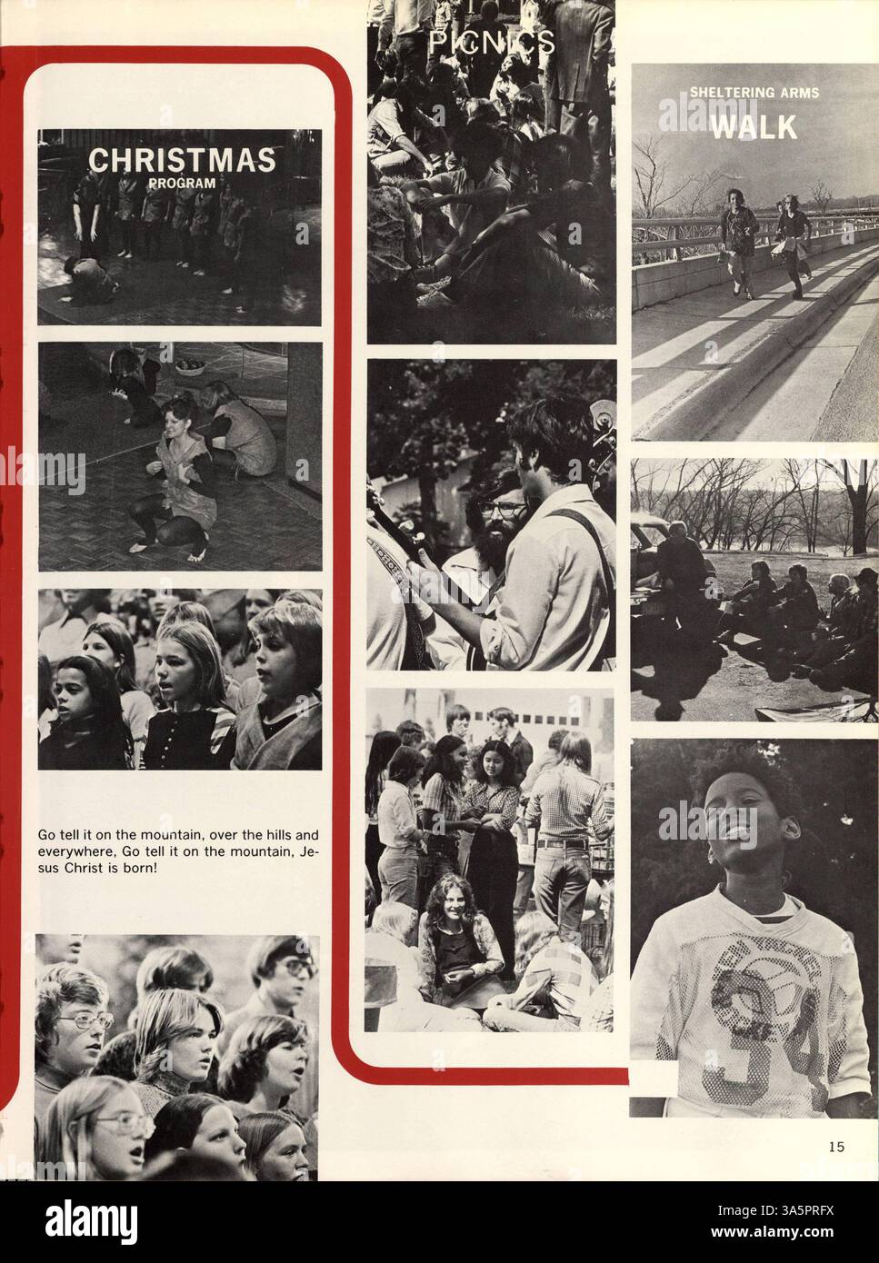 The 1976 mustang yearbook showcases the experiences of breck stu hi-res ...