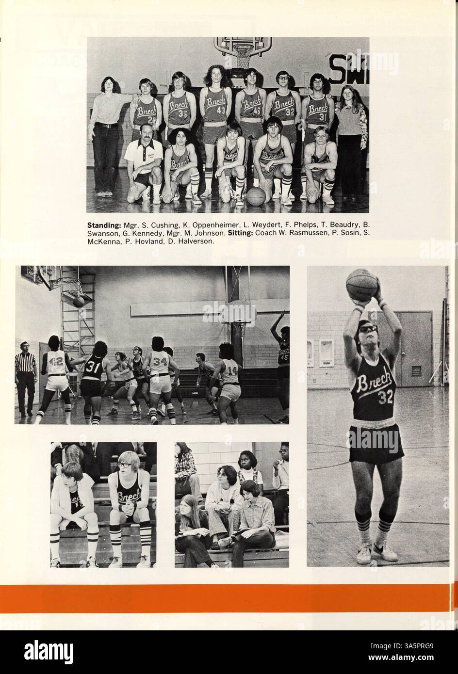 The 1976 Mustang yearbook from Breck School provides a snapshot of the 1975-1976 school year ...