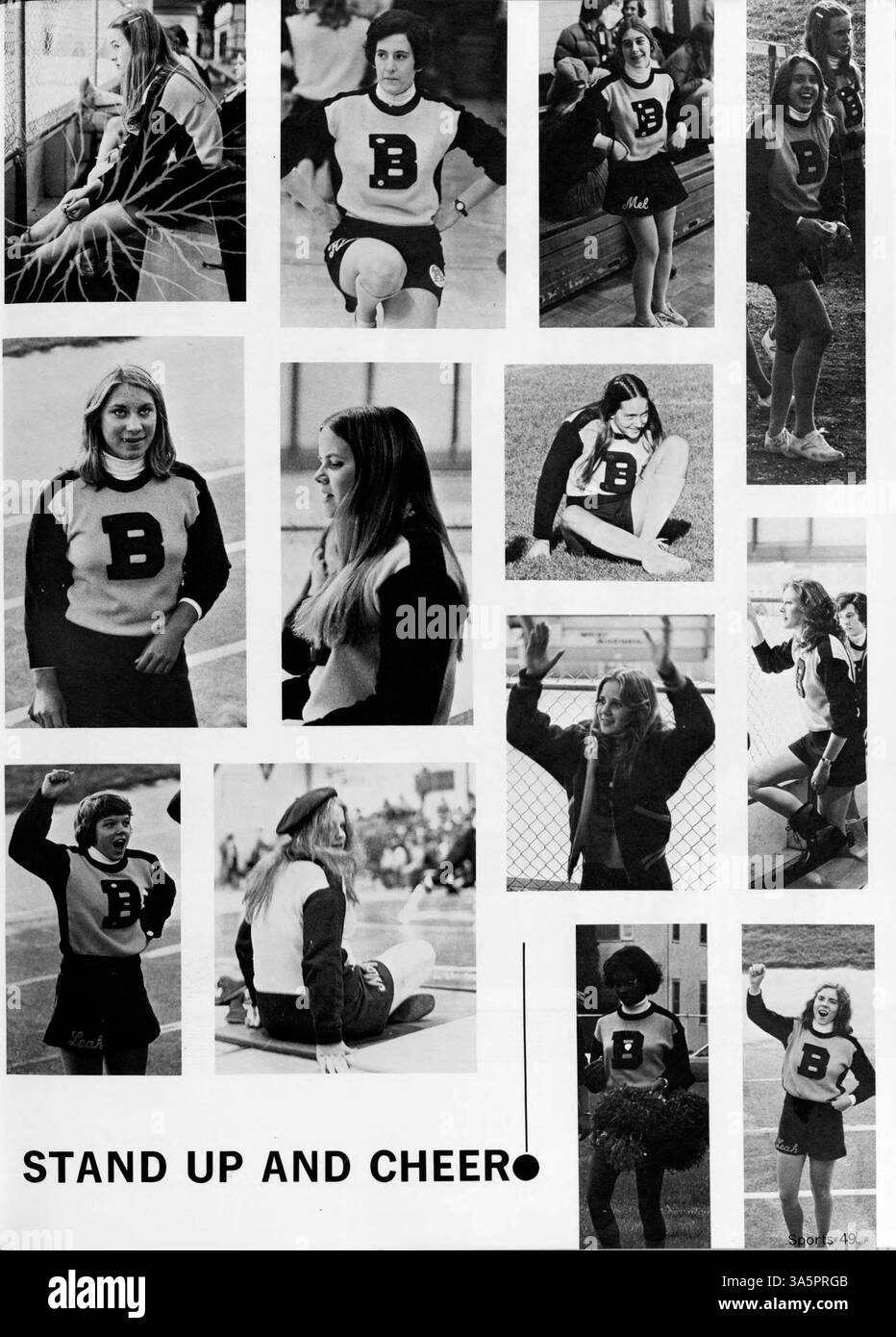 The 1976 Breck Mustang yearbook records the highlights of the 1975-1976 ...