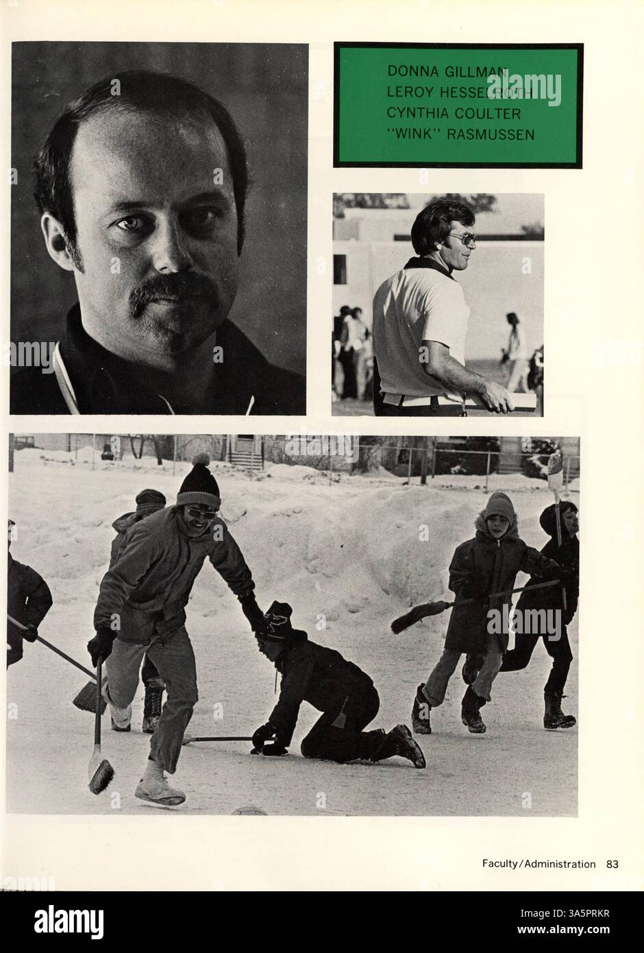 The 1976 Breck Mustang yearbook highlights key student achievements ...