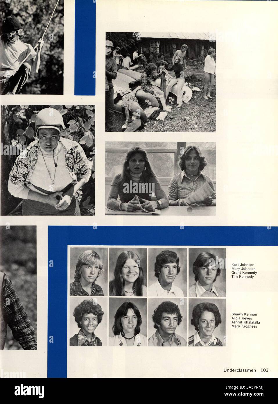 Academic life during the 1975 1976 school year hi-res stock photography ...