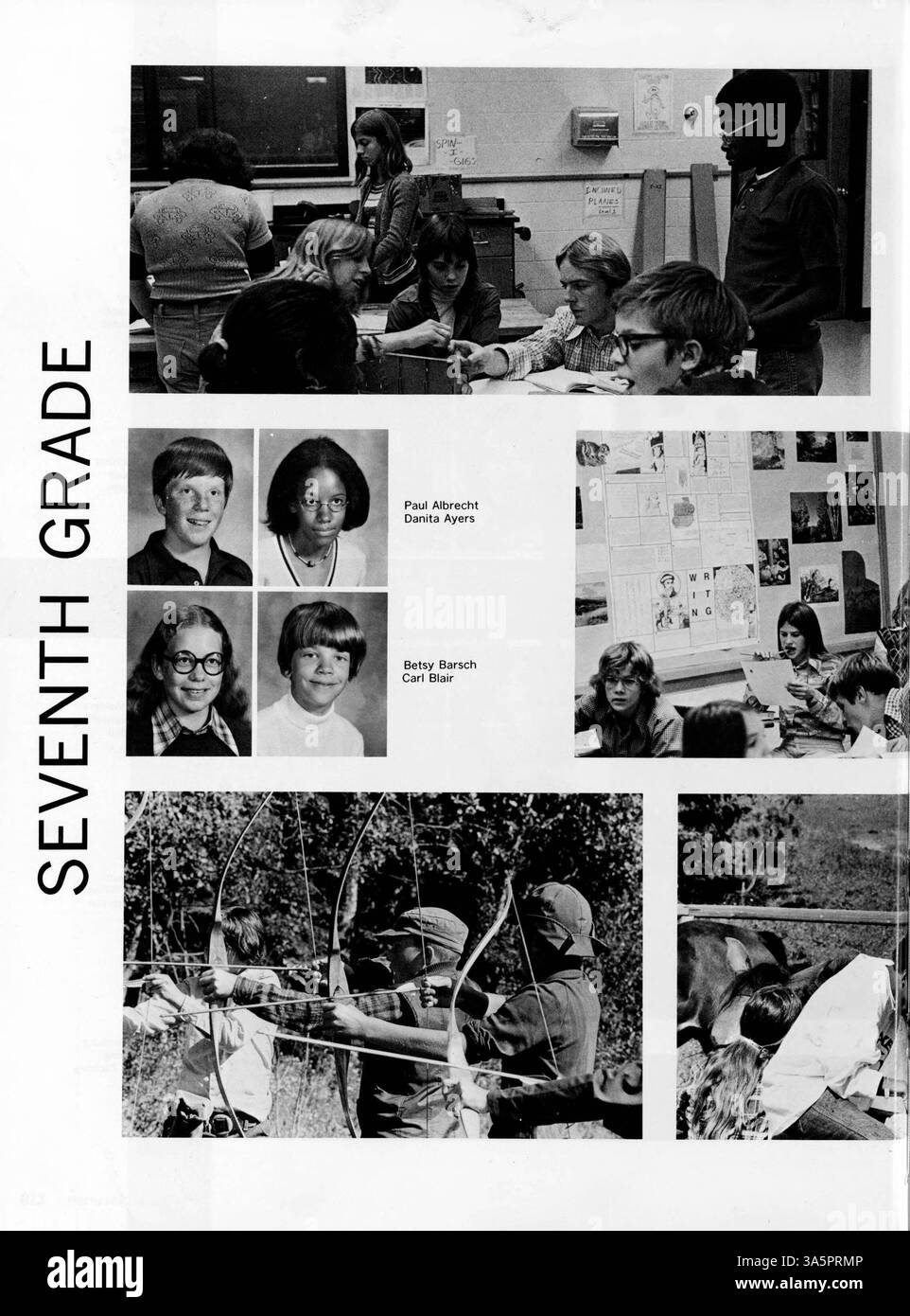 1976 yearbook Black and White Stock Photos & Images - Alamy