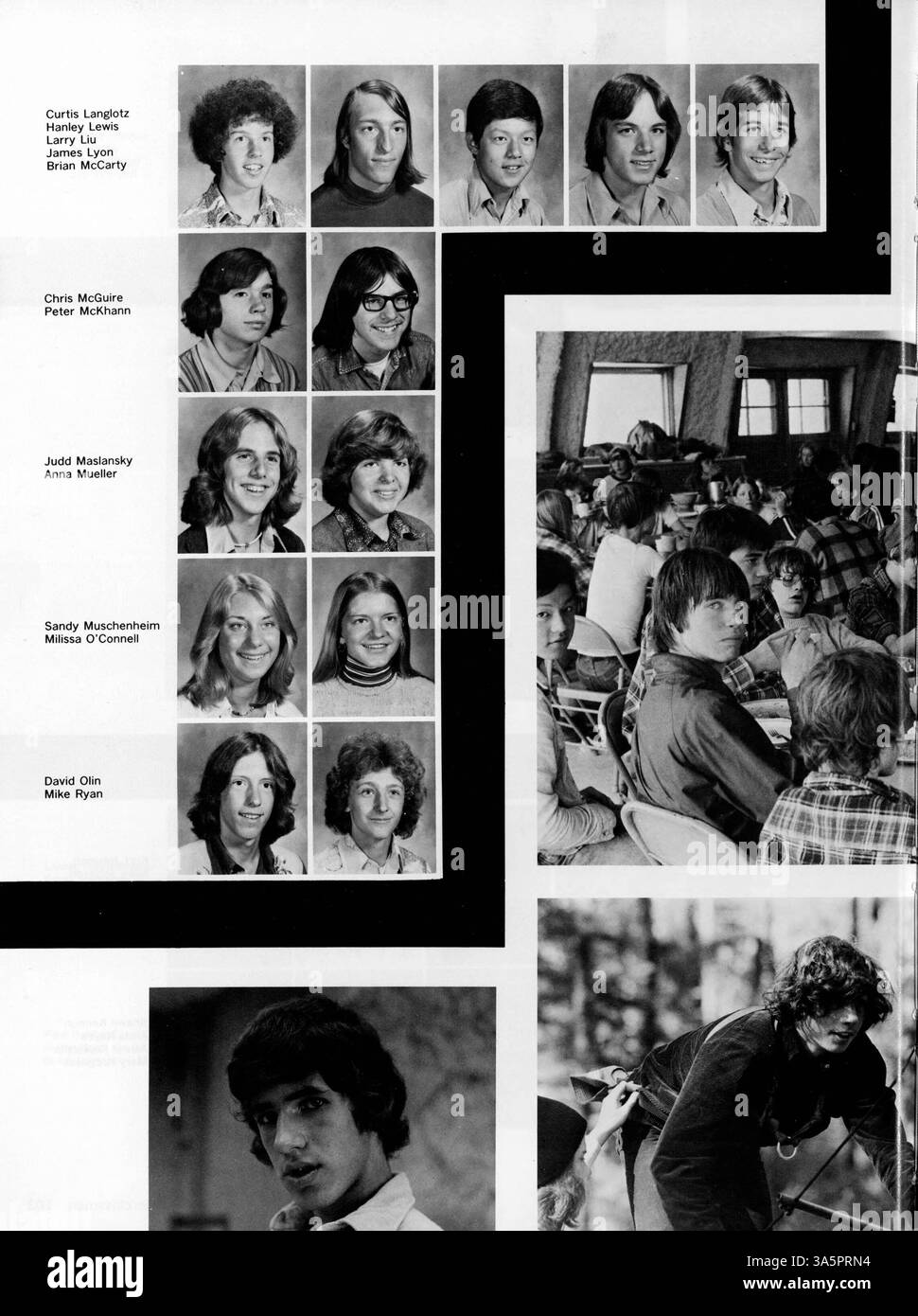 This 1976 Mustang yearbook highlights Breck School’s student and ...