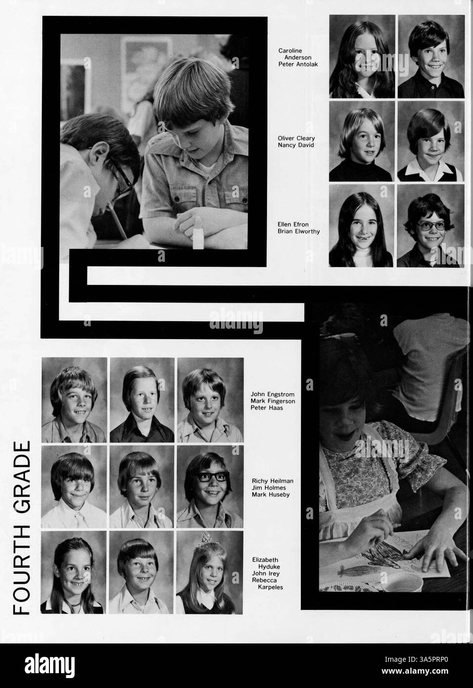 1976 yearbook Black and White Stock Photos & Images - Alamy