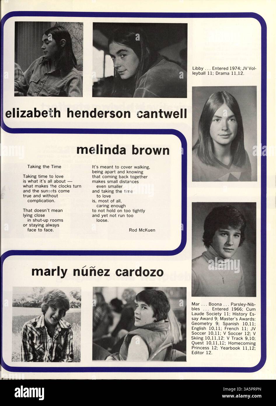 The 1976 mustang yearbook captures key moments from breck school hi-res ...
