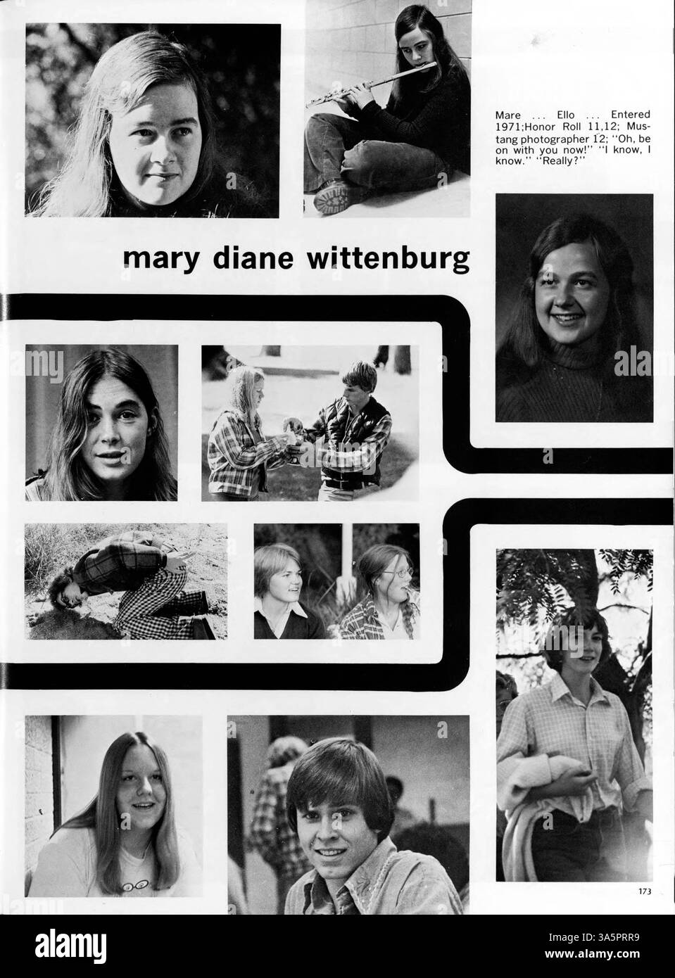 The 1976 Mustang yearbook documents student, teacher, and club ...