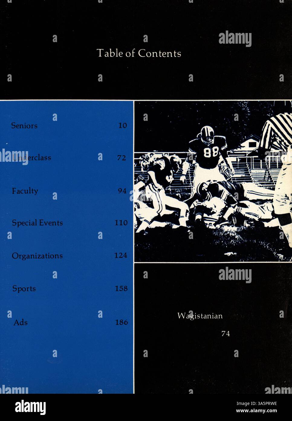 The 1974 Wagistanian yearbook from Southwest High School chronicles key ...