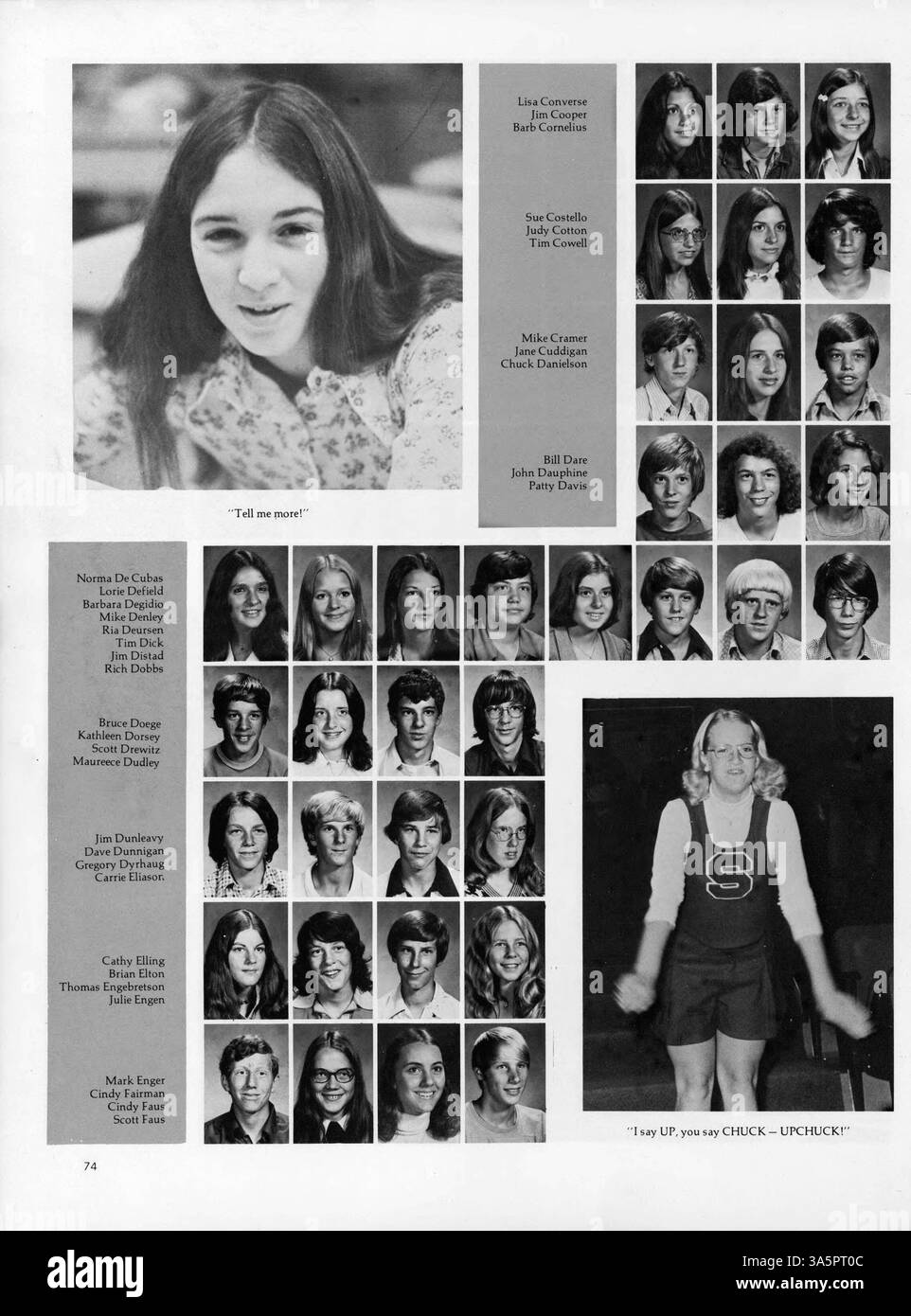 This high school yearbook records the major events and highlights of ...