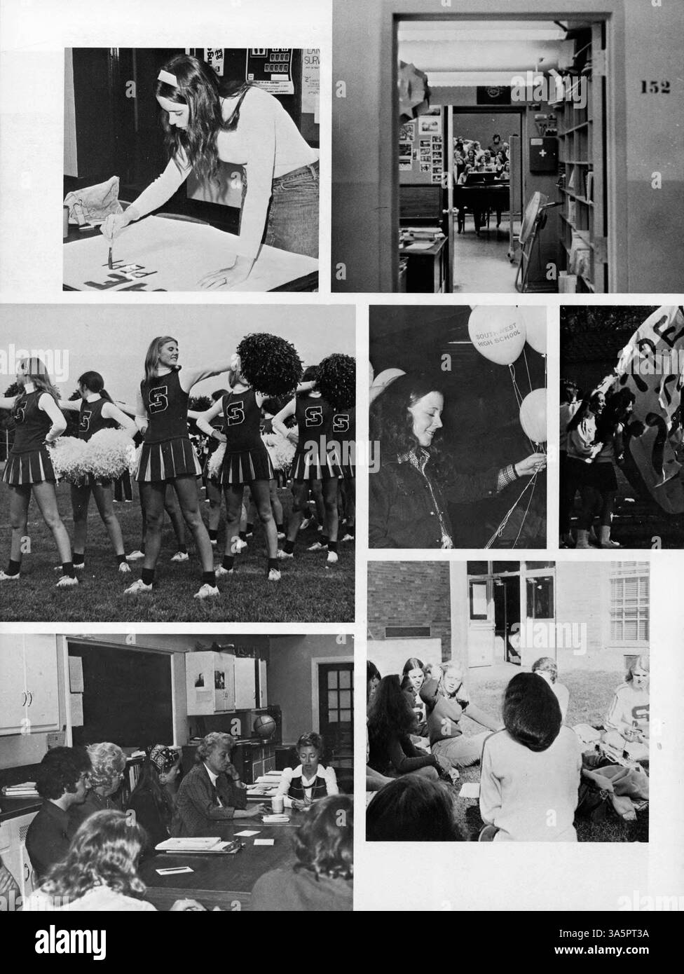 The 1974 Wagistanian yearbook captures the highlights of Southwest High School's 1973-1974 ...