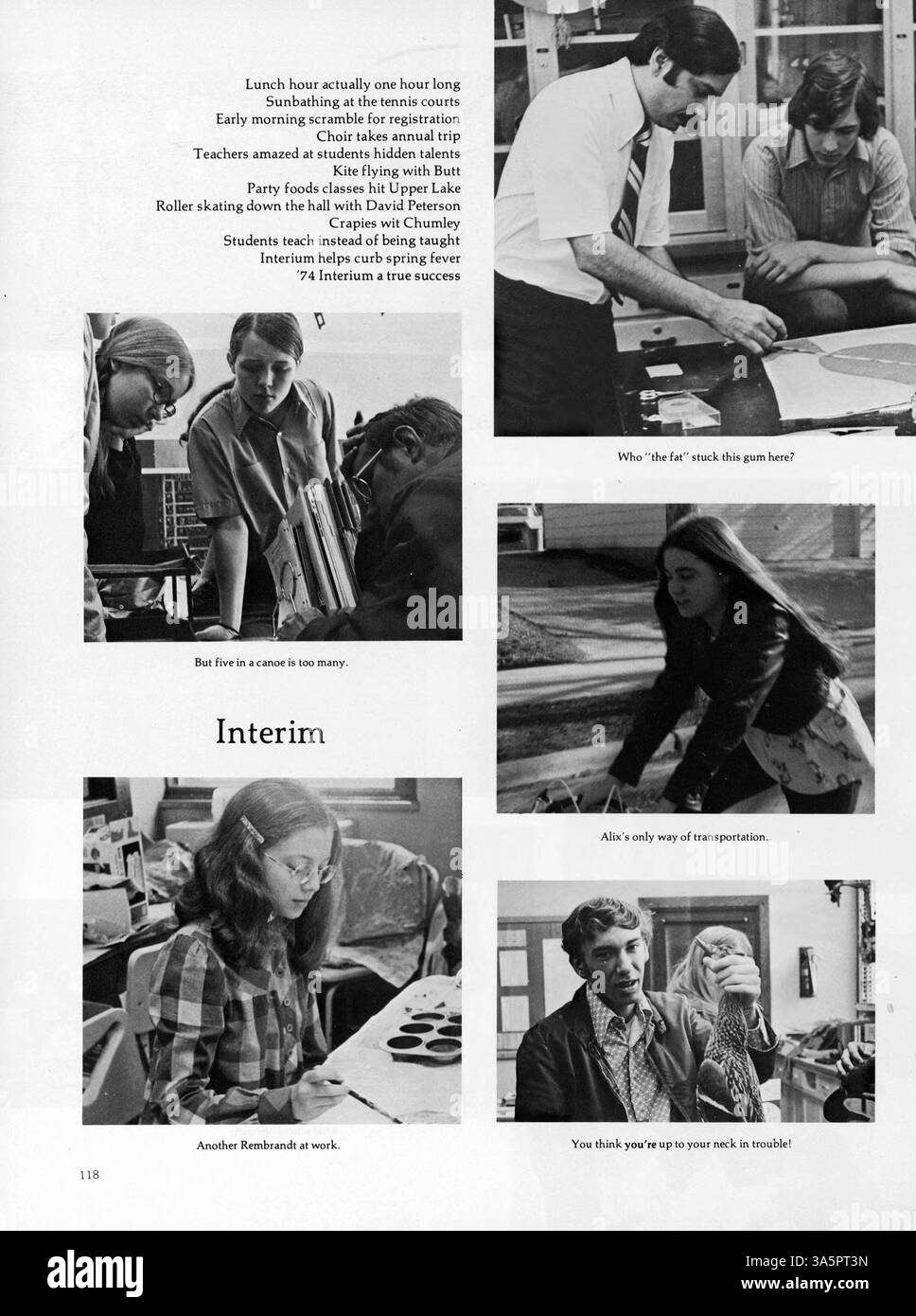 The 1974 Wagistanian yearbook from Southwest High School documents the 1973-1974 school year ...