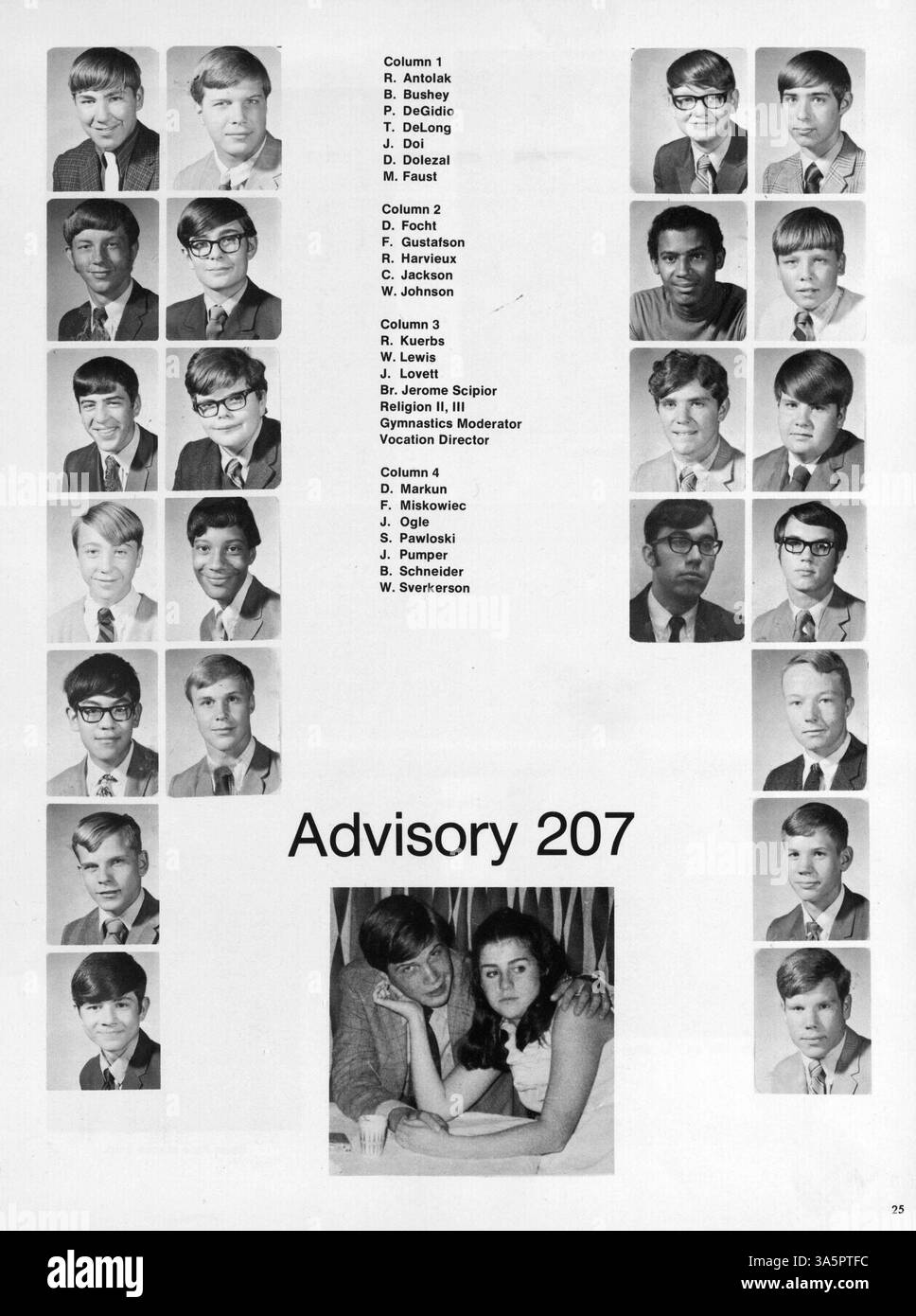 De la salle high schools 1970 yearbook delta hi-res stock photography and images - Alamy