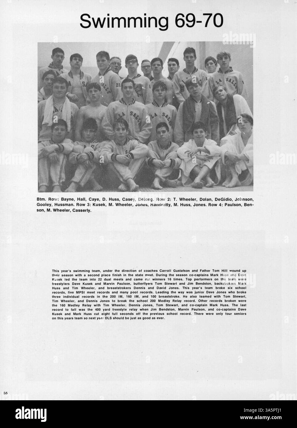 The Delta '70 yearbook captures the key moments of the 1969-1970 school ...