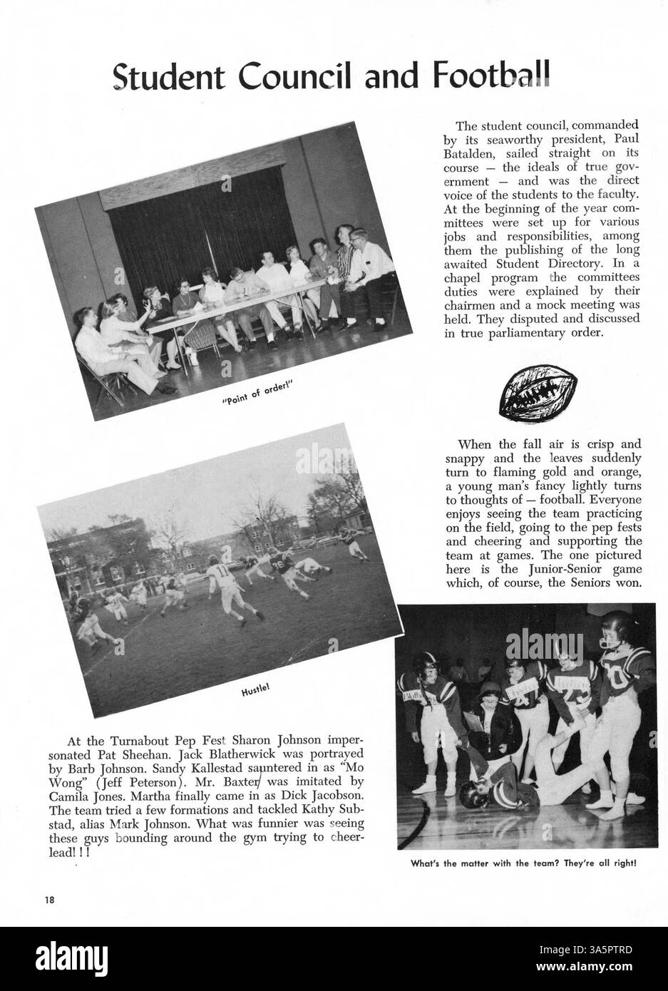 Highlights the significant moments of the 1958 1959 school year hi-res stock photography and ...