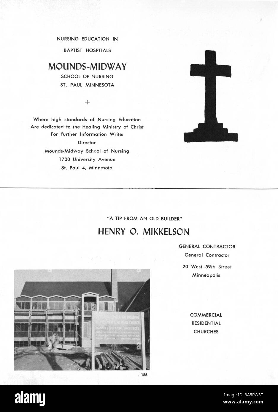 Student clubs the 1958 1959 school Black and White Stock Photos ...