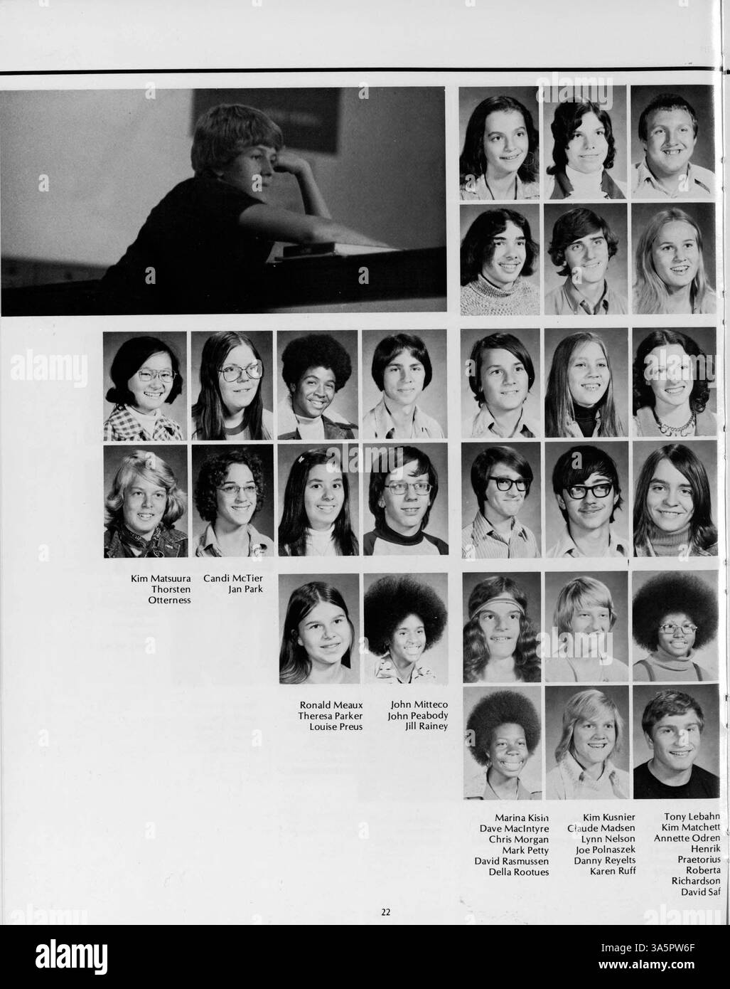 Marshall yearbook documents the events hi-res stock photography and images - Alamy