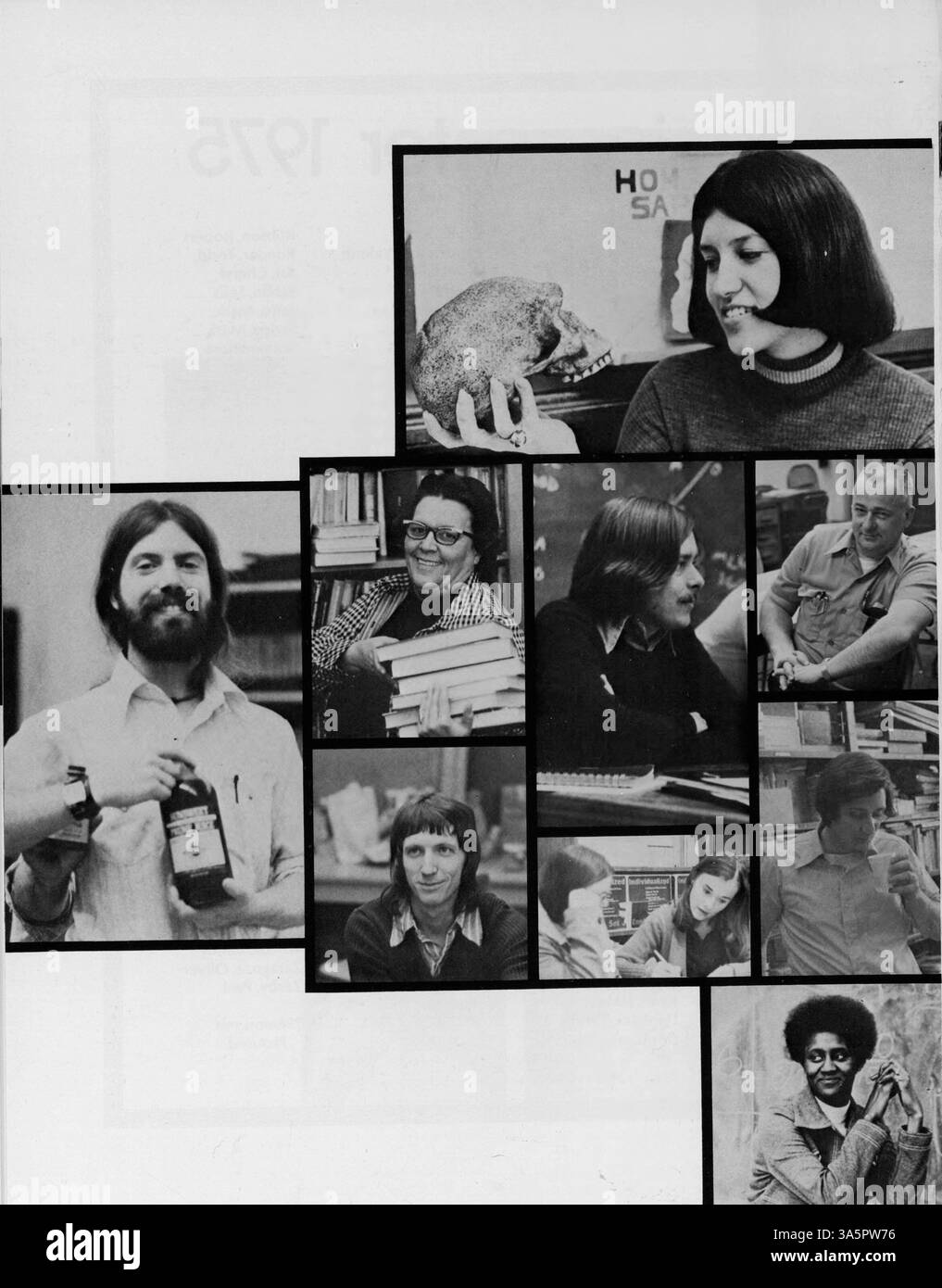 The 1975 Collage yearbook from Marshall University features ...