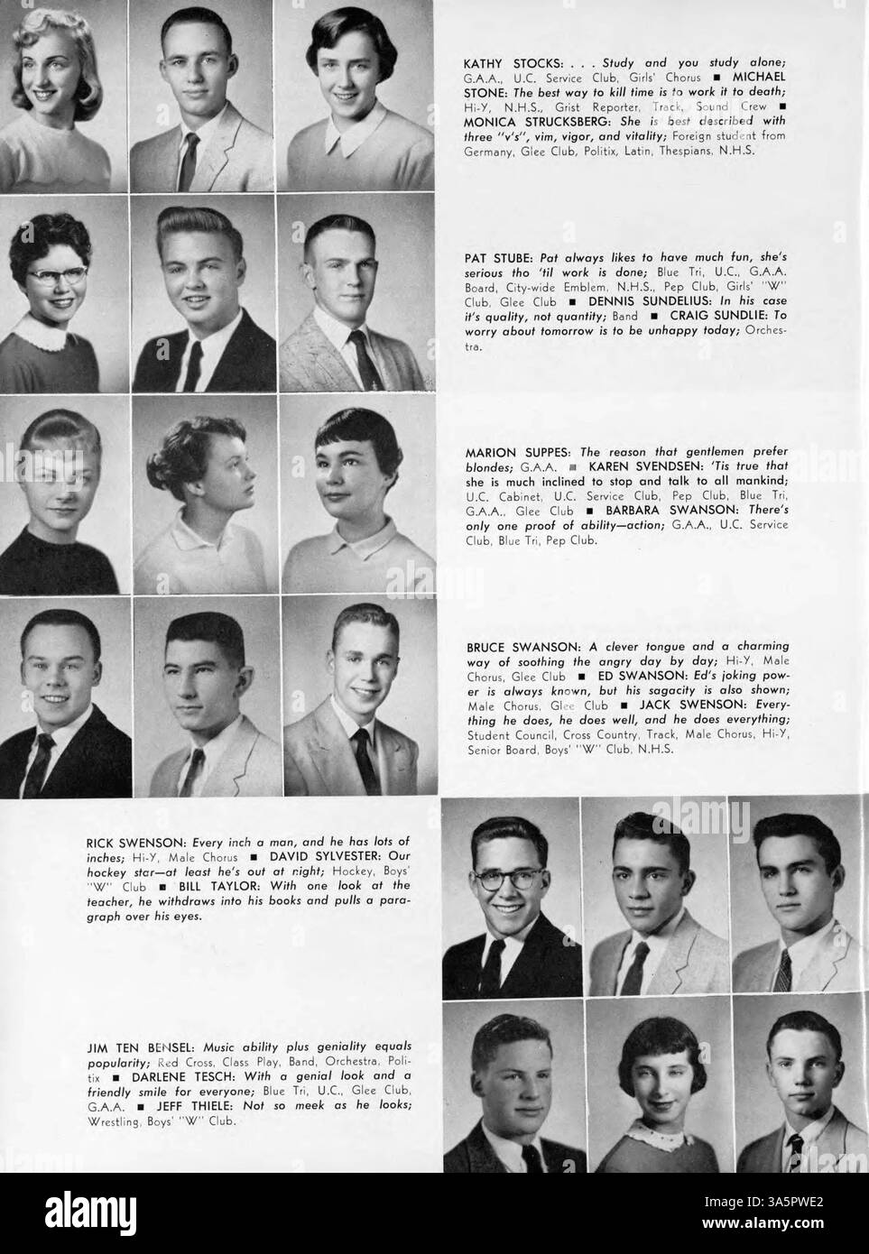 This 1957 edition of the Washburn Yearbook offers a comprehensive view ...