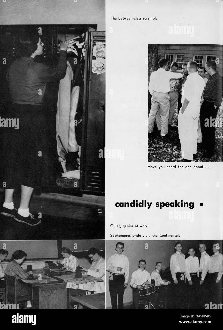 This 1957 Wahian yearbook documents the highlights of Washburn High ...