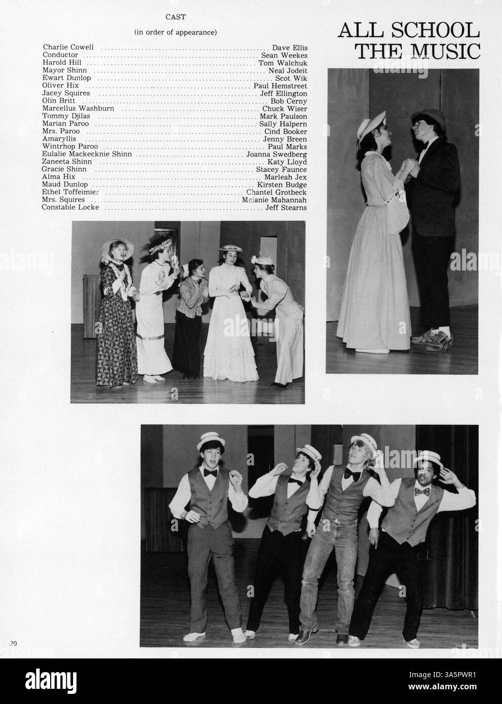 The 1981 wahian yearbook from washburn high school captures key hi-res ...
