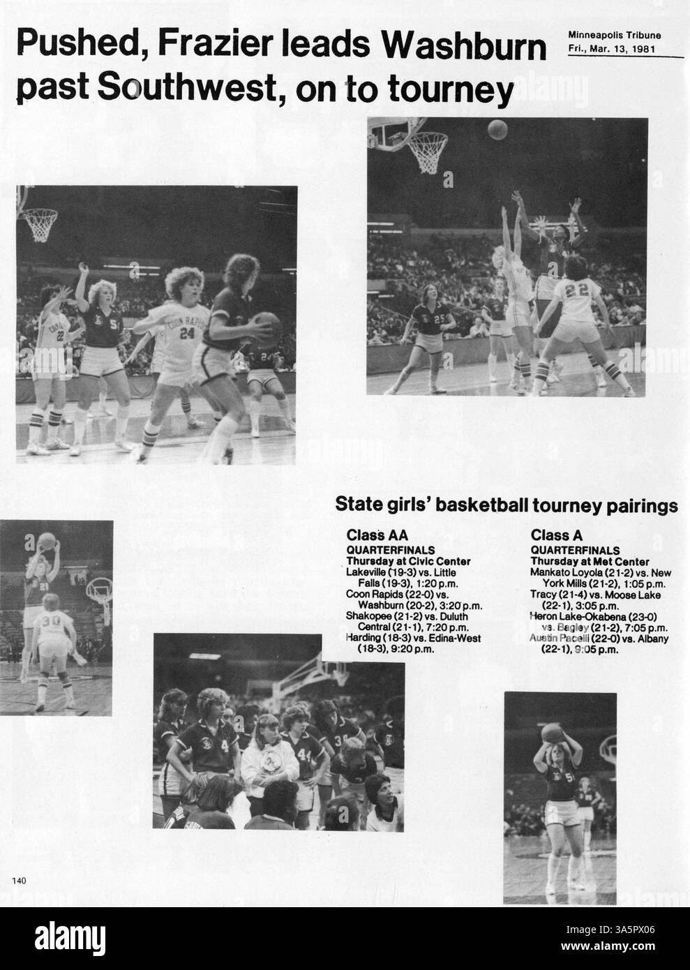 The 1981 Wahian yearbook from Washburn High School highlights students ...