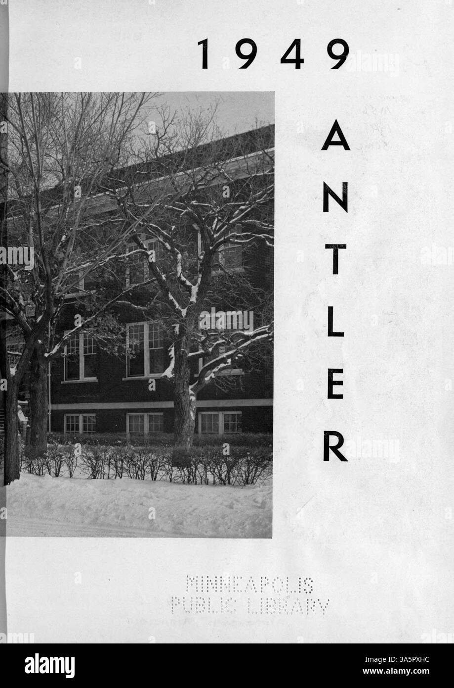 This yearbook from Minnehaha Academy, 'Antler 1949,' offers a ...
