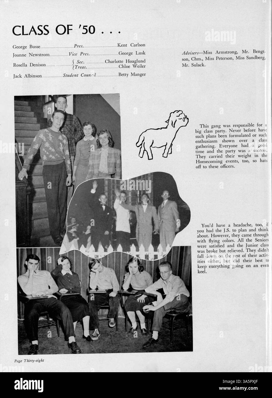 Minnehaha Academy’s 1949 'Antler' yearbook captures the school's academic and extracurricular ...