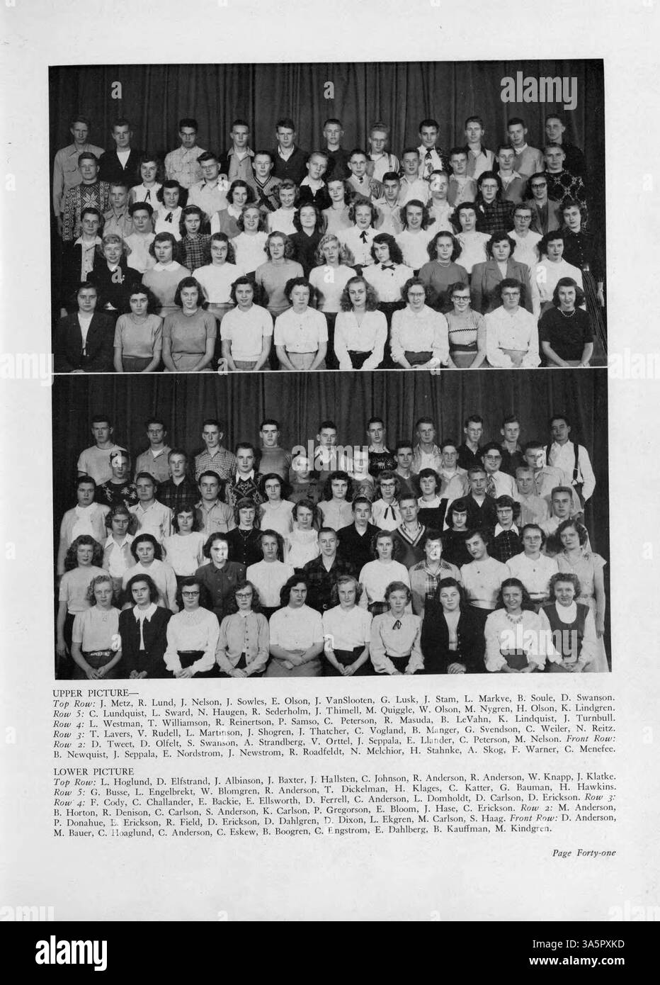 The 1949 'Antler' yearbook from Minnehaha Academy reflects the educational and extracurricular ...