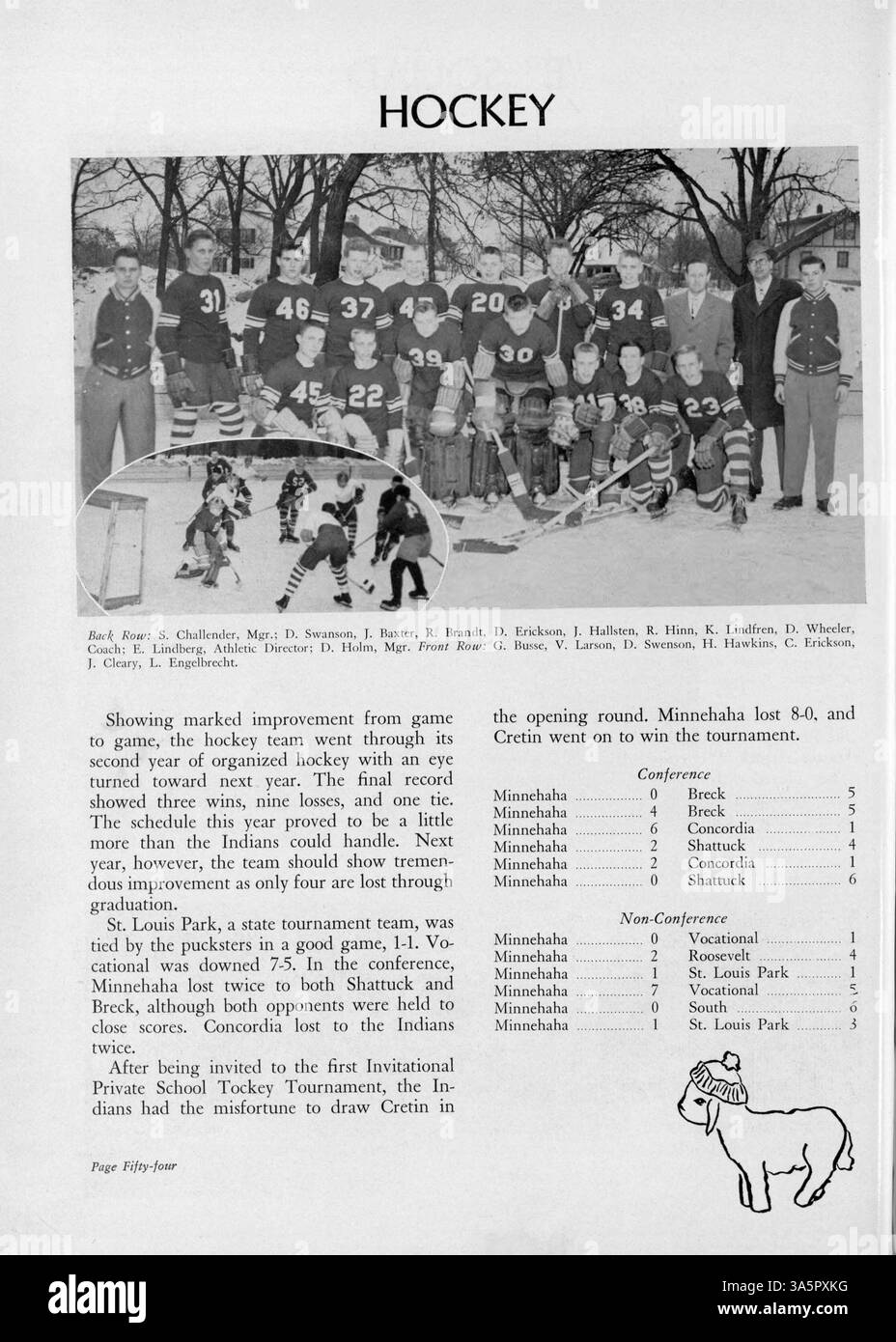 The 1949 edition of Minnehaha Academy's 'Antler' yearbook reflects the student body, faculty ...