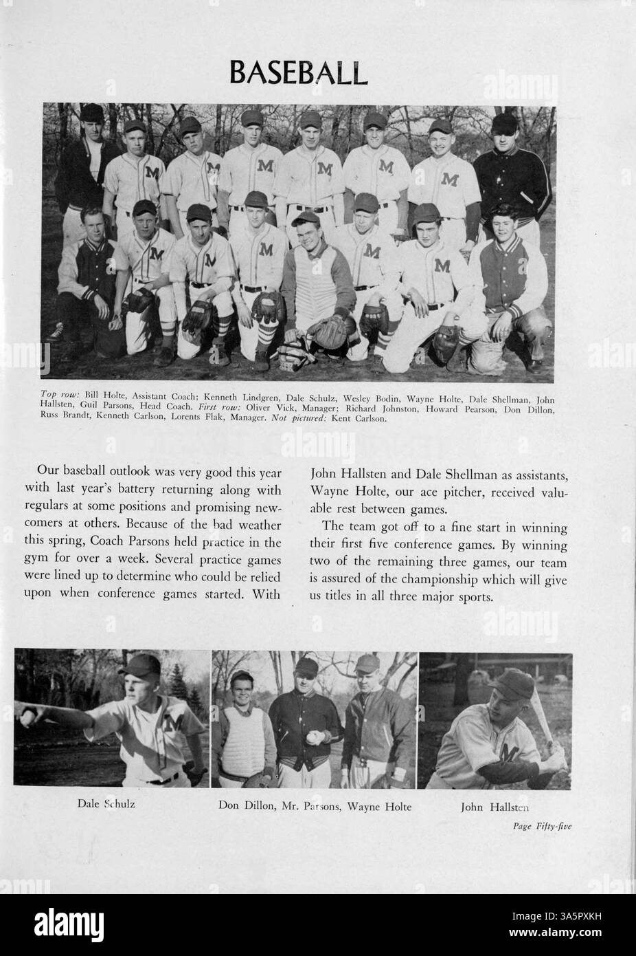 Minnehaha Academy’s 1949 'Antler' yearbook documents the school year through images and text ...