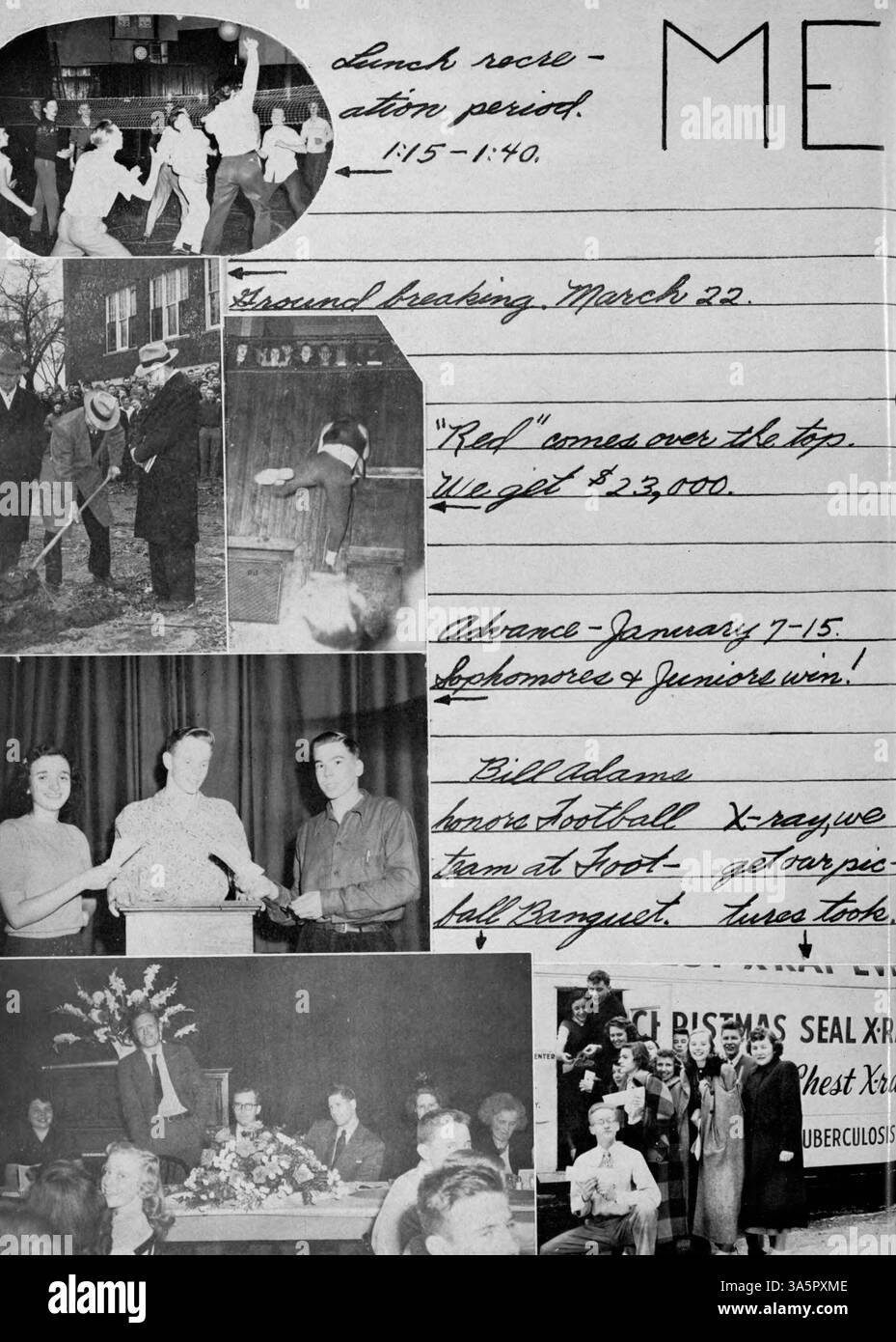 Minnehaha Academy's 1949 yearbook, 'Antler,' provides a visual record of the 1948-1949 school ...