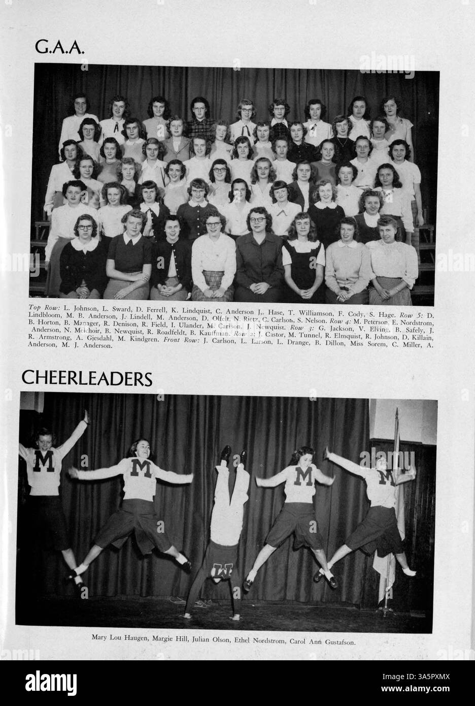 Significant school events of the 1948 1949 academic year hi-res stock ...