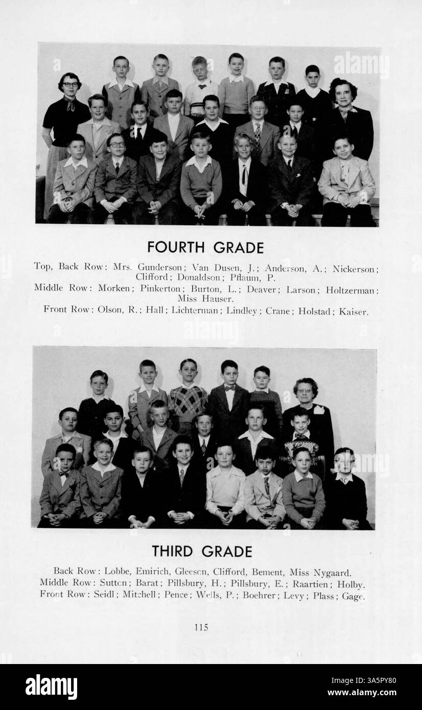 The 1952 'Call O' Pan' Blake Yearbook captures the highlights of the ...
