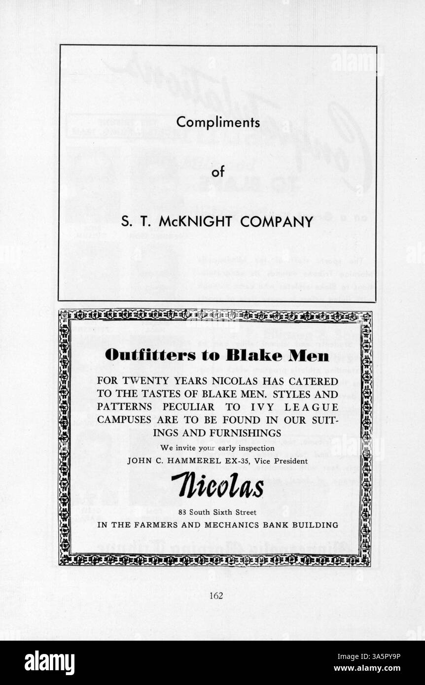 This 1952 Blake Yearbook, 'Call O' Pan,' includes highlights of Blake ...