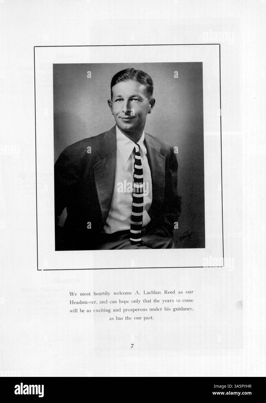 This yearbook from 1952 highlights the various activities hi-res stock ...