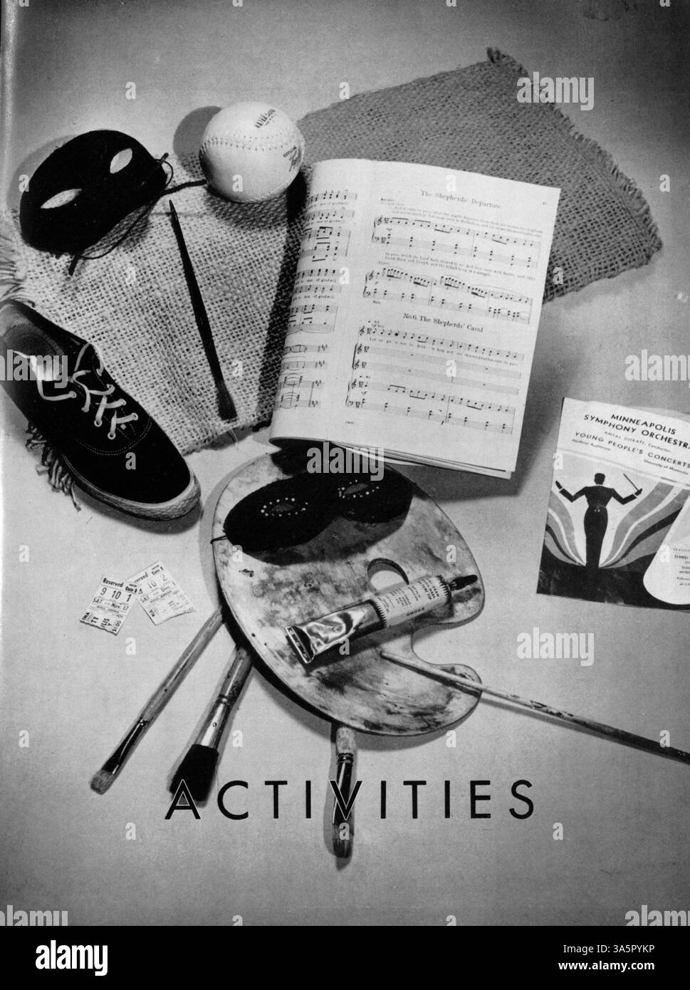 This 1952 yearbook from northrop collegiate features the student hi-res ...