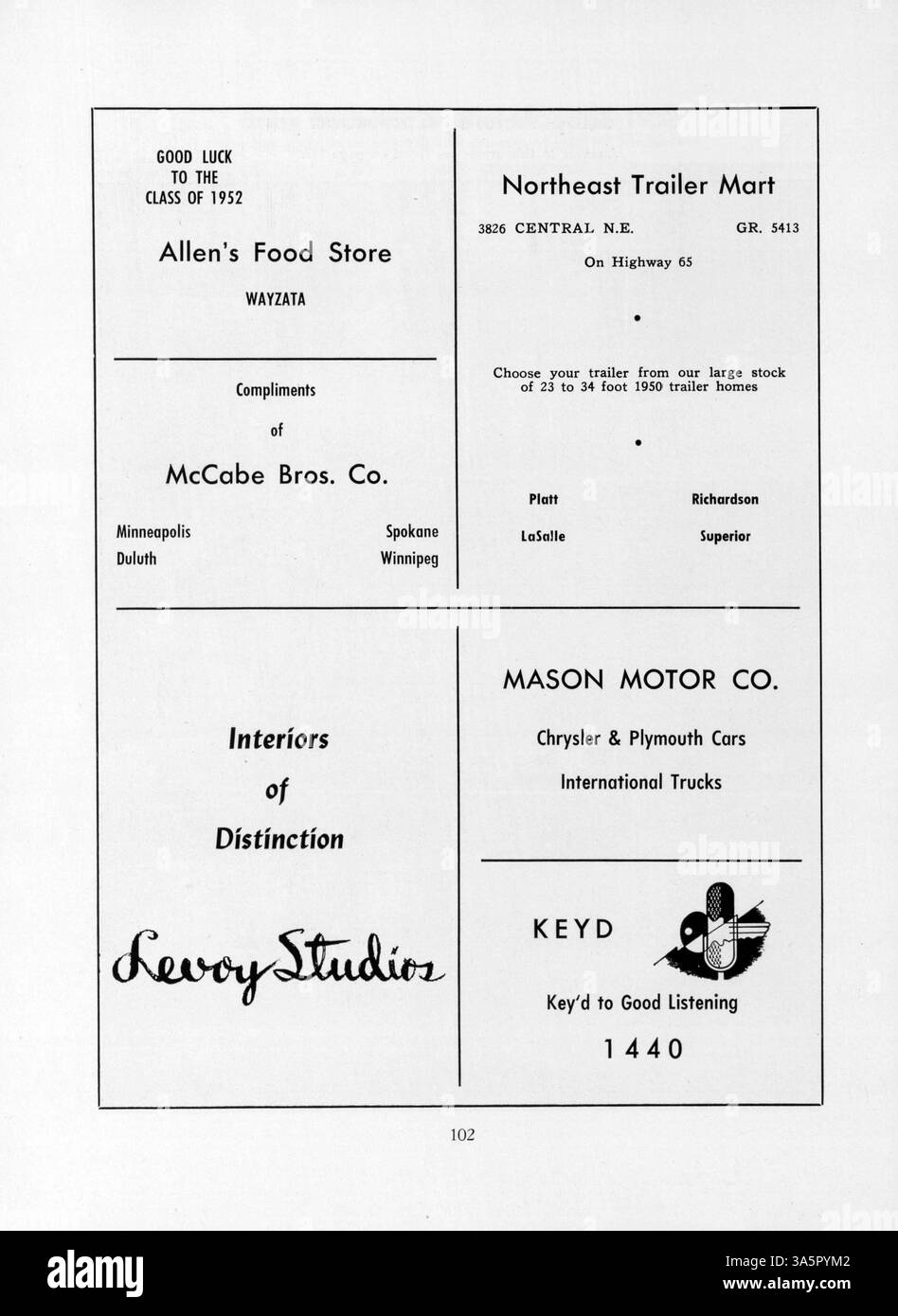 This edition of the northrop collegiate tatler yearbook captures hi-res stock photography and ...