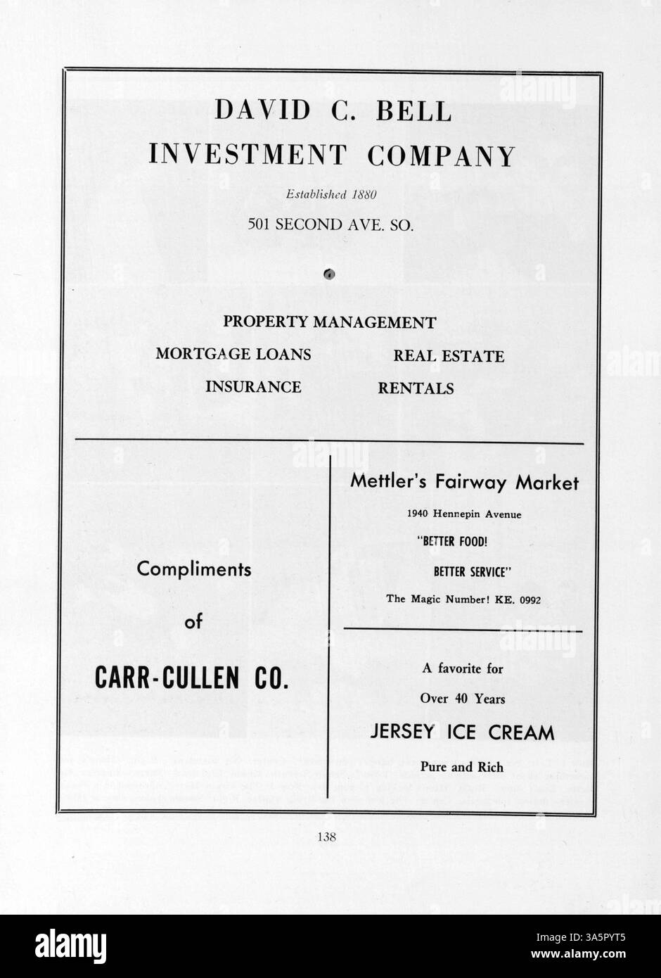 The Northrop Collegiate Yearbook 1952, Tatler, captures the school year ...