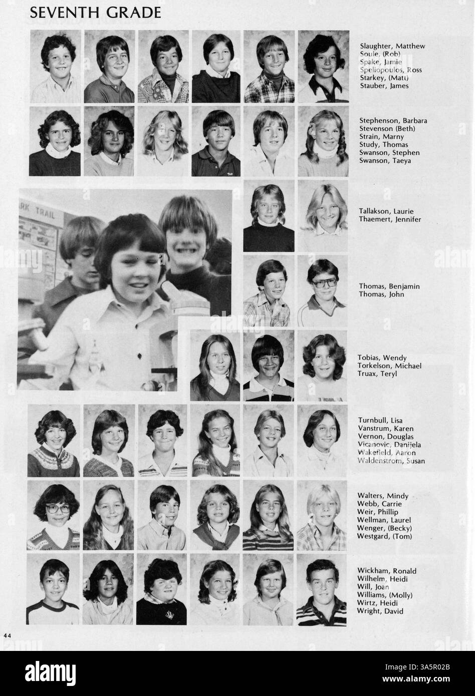 The 1981 Minnetonka East Jr. High Yearbook captures the activities ...