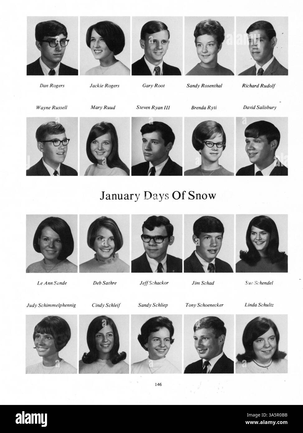 Provides a detailed record of the 1968 1969 school year Cut Out Stock ...