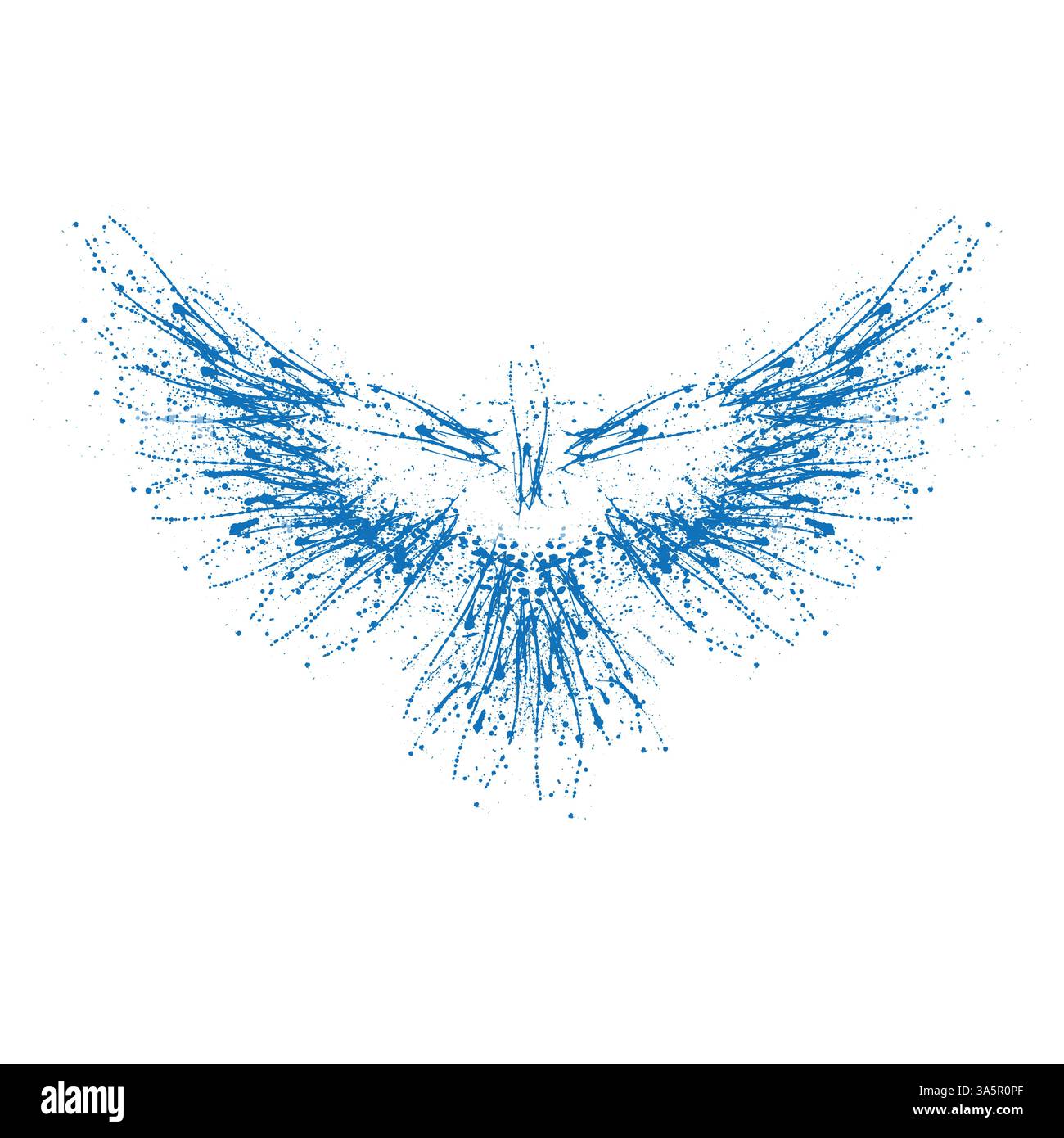 Blue tattoo ink Stock Vector Images - Alamy