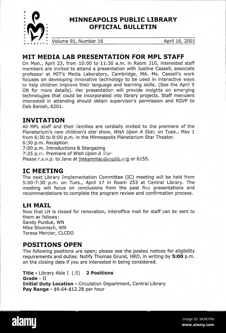 2001 bulletin Black and White Stock Photos & Images - Alamy