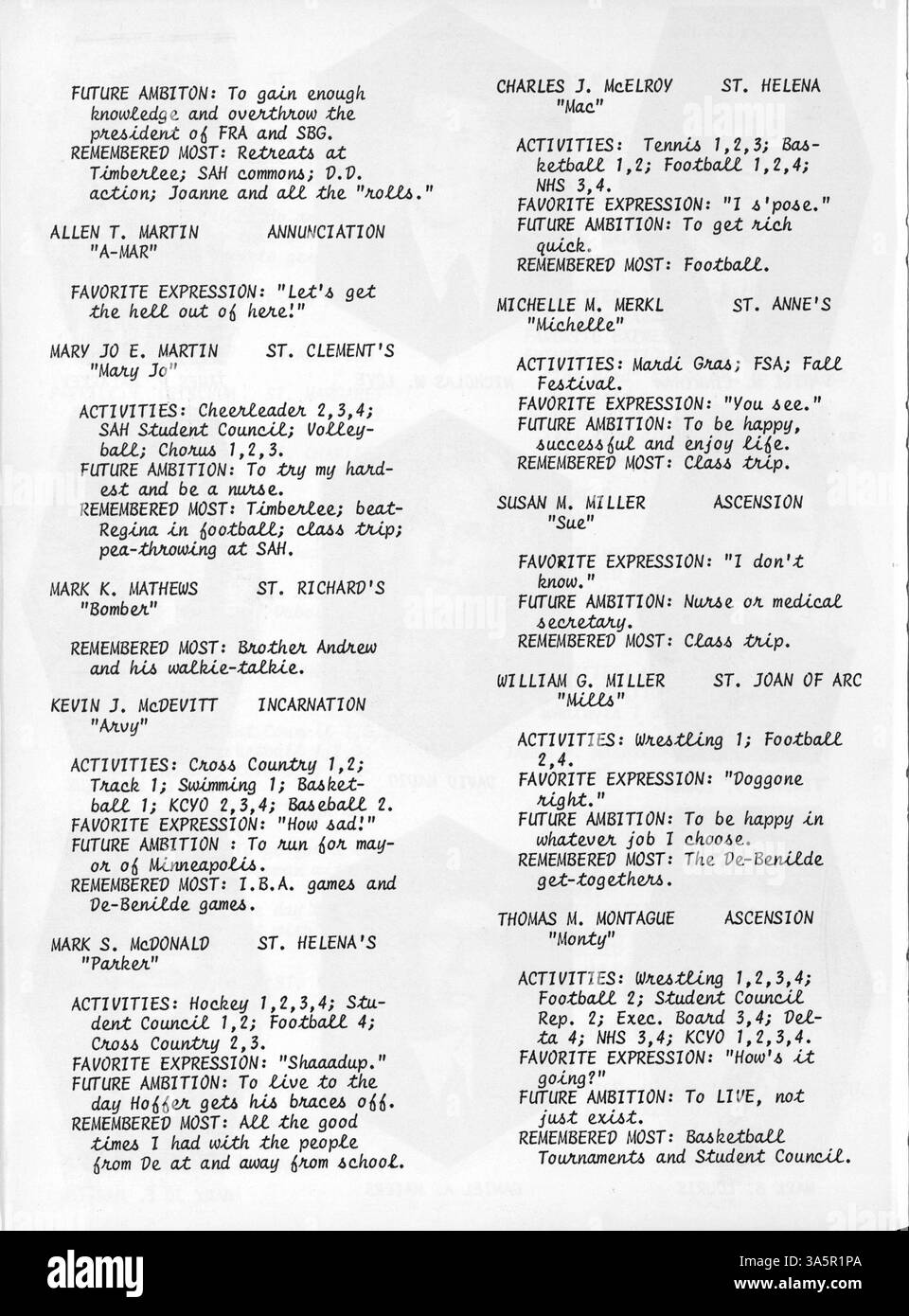 'Delta,' the 1972 yearbook from De La Salle High School, covers the events, student life ...