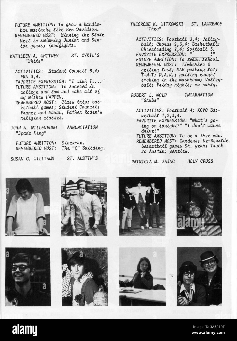 'Delta,' the 1972 yearbook from De La Salle High School, offers a glimpse into the student ...