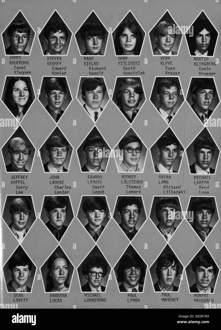 This 1972 de la salle yearbook hi-res stock photography and images - Alamy