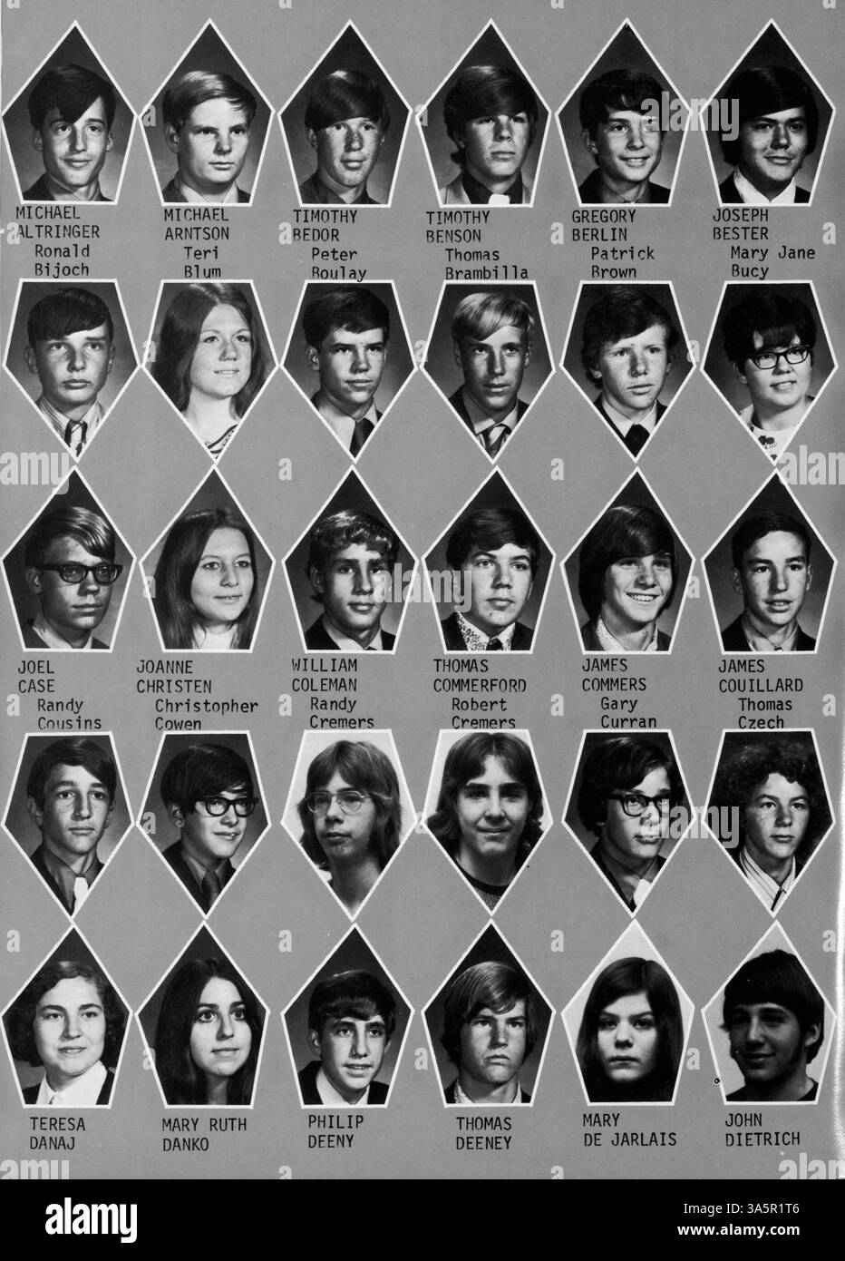 The 1972 'Delta' yearbook from De La Salle High School reflects the 1971-1972 school year ...