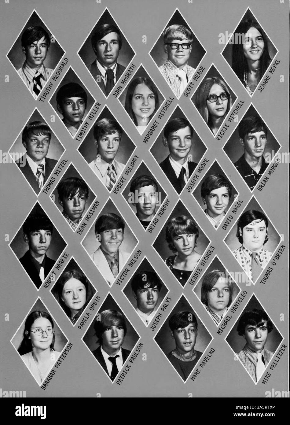 The 1972 'Delta' yearbook from De La Salle High School reflects on the school year, documenting ...