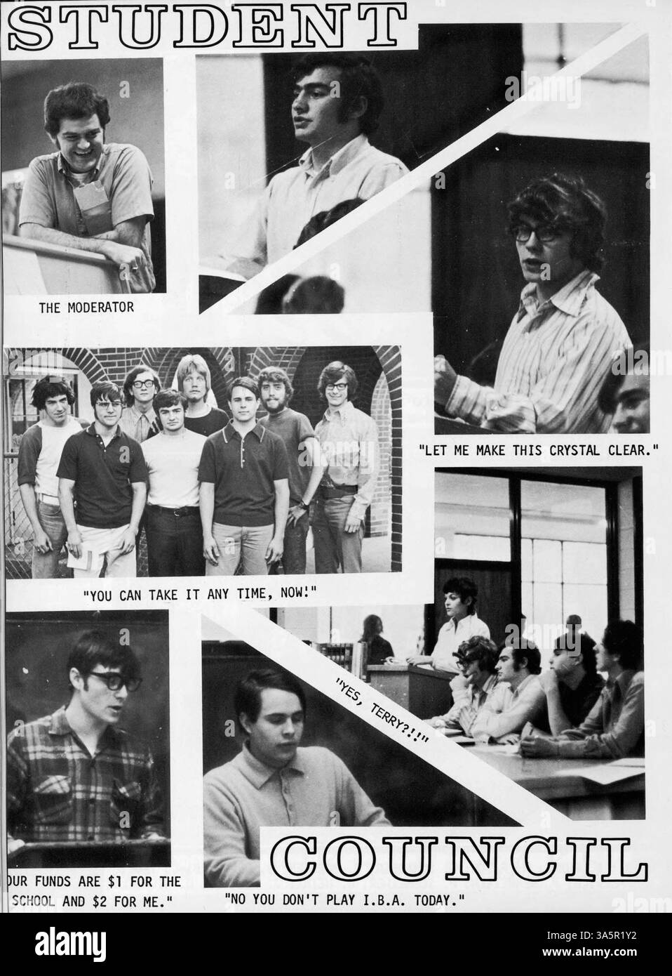 The 1972 'Delta' yearbook from De La Salle High School records the school year, focusing on ...